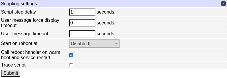 DLI DC3 User's Guide: Scripting